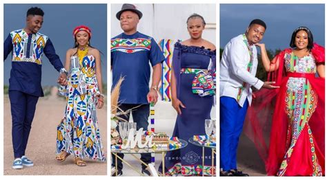 Latest Ndebele Traditional Attire For African 2022 Shweshwe 4u