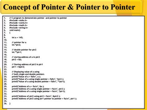 Pointers In C Language Ppt