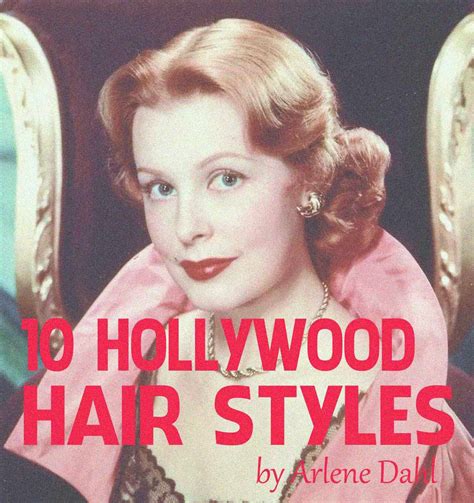 Three Hollywood Fall Hairstyles 1950 Glamour Daze