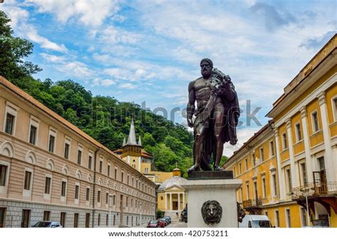 Hercules Statue Traditional Architecture Baile Herculane Stock Photo Shutterstock