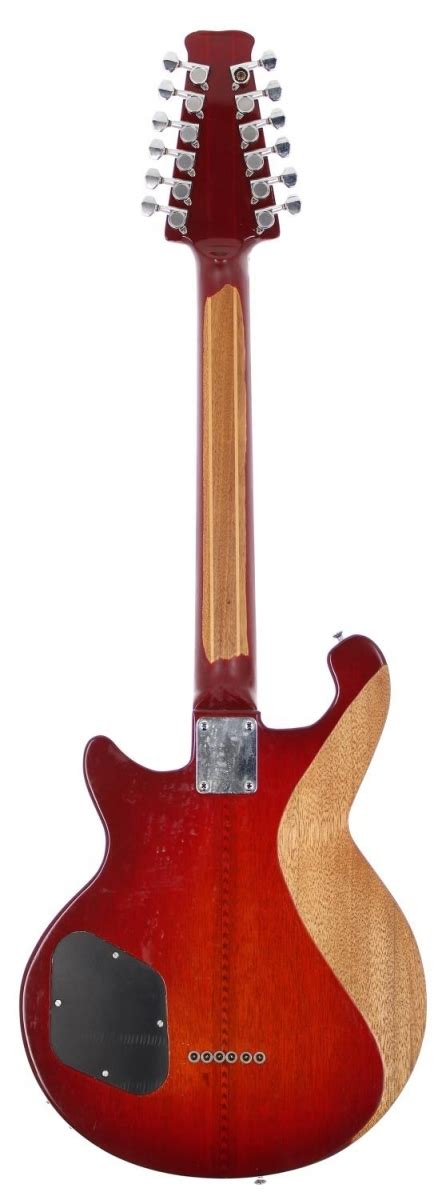 Eccentric Twelve String Electric Guitar Branded Pyre