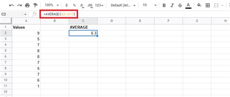Easy 2024 Guide On The Google Sheets AVERAGE Formula