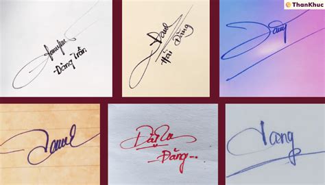 Chữ Ký Tên Đăng Đặng 16 Chữ Ký đẹp Phong Cách