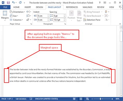 PAGE MARGINS RAMESH S BLOG