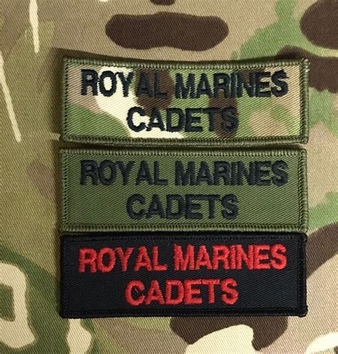 Royal Marines Commando Cadet Fcf Frmu Future Commando Force Embroi Hanger39colchester