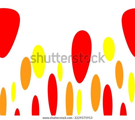 Multi Colored Ellipse On White Background Stock Illustration 2229375913