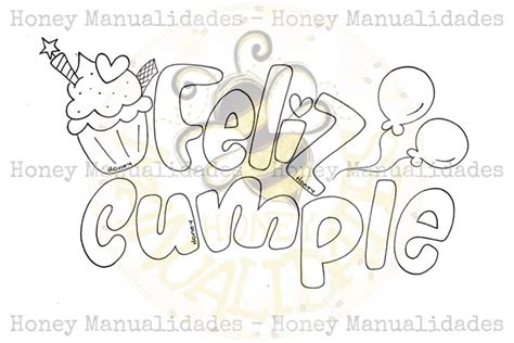 Molde Feliz Cumple Letra A Letras Para Recortar Y Peg Vrogue Co