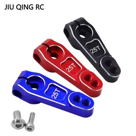 금속 25t 스티어링 암 서보 혼 110 Rc 크롤러 축 Scx10 Yikong Rgt 티몬