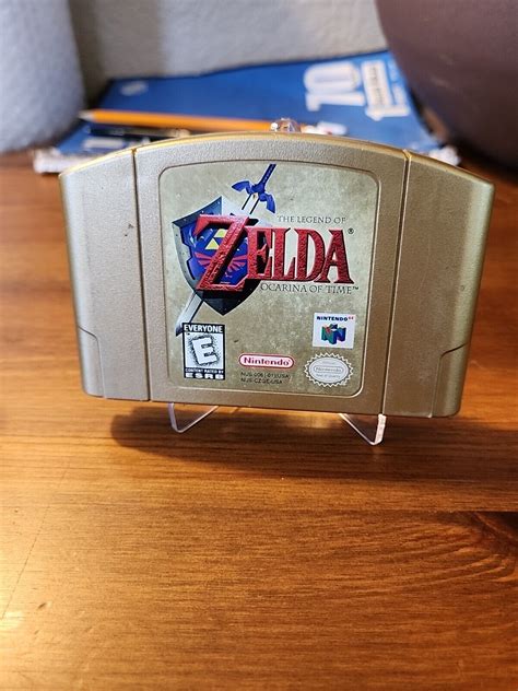 The Legend Of Zelda Ocarina Of Time Gold Collectors Edition Nintendo 64