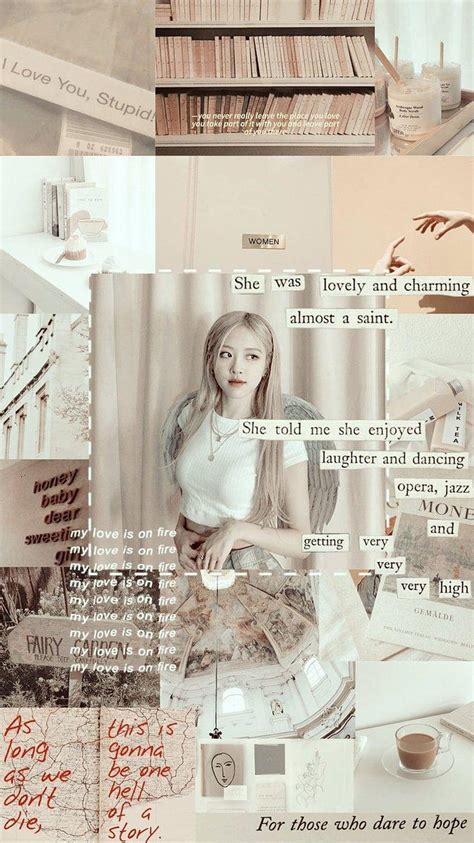 K Aesthetic On Twitter Blackpink Rose Aesthetic Hd Phone Wallpaper Pxfuel