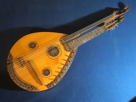 New Kobza Double Neck 17 String Vihuela Ukraine Lute Folk Reverb