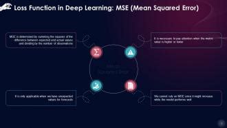 Deep Learning Function Mean Squared Error Training Ppt PPT Example