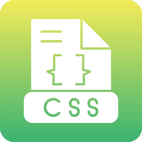 Css Vector Icon 37002401 Vector Art At Vecteezy