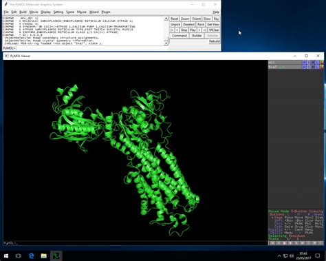 Python Windows And Pymol Paramagnetism
