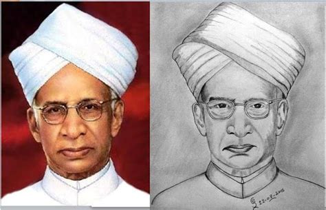 Pencil Drawing Dr Sarvepalli Radhakrishnan Artofit