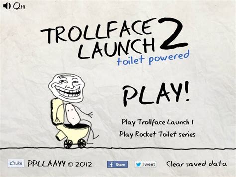 Trollface Launch 2 Funny Car Games