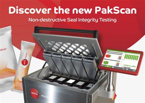 New Seal Integrity Test Solution Discover The Sepha Pakscan