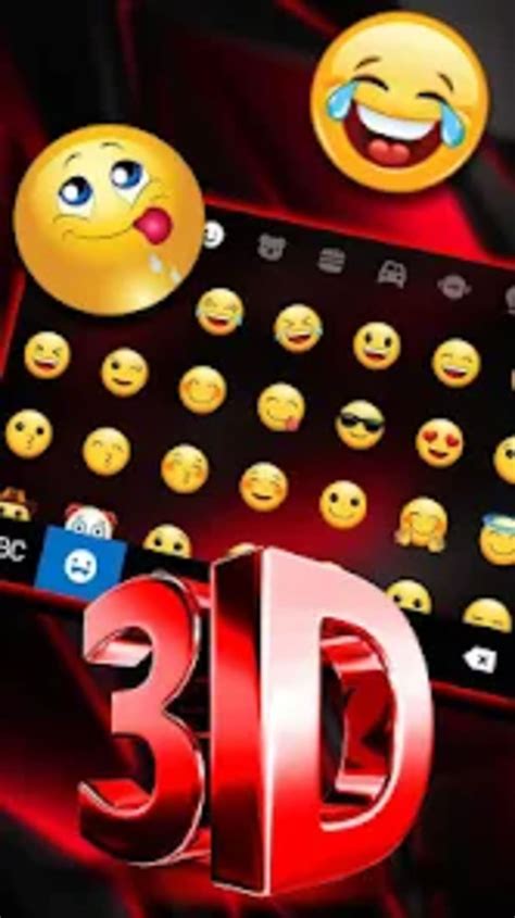 Red Black 3d Theme For Android Download