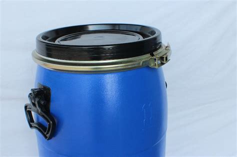 30 LTR FULL OPEN TOP DRUM For Manufacturing Unit Shape Round At Rs
