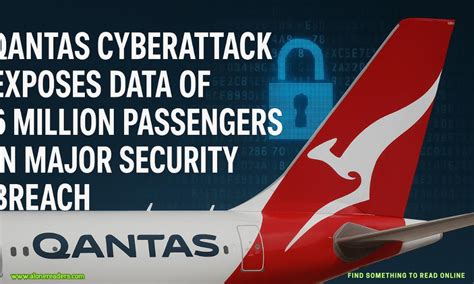 Qantas Cyberattack Exposes Data Of 6 Million Passengers In Major