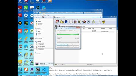 Install Aplikasi Web Menggunakan Laragon Portable Youtube