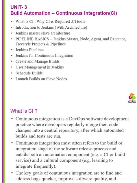 Devops Unit 3pptx Pdf Version Control Scripting Language