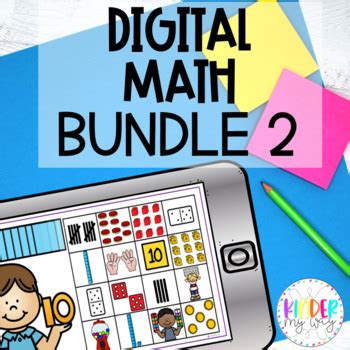DIGITAL MATH Google Classroom Math Bundle Distance Learning