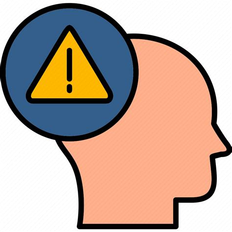 Alert Brain Caution Head Human Idea Surprise Icon Download On
