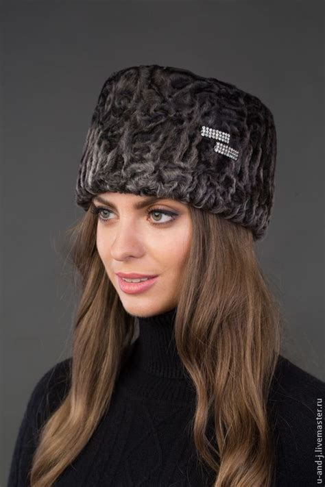 Шапка из каракуля Феска цвет деграде в интернет магазине на Ярмарке Мастеров Дизайнерская