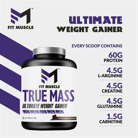 Fitmuscle True Mass Ultimate Weight Gainer - Fitmusclenutrition