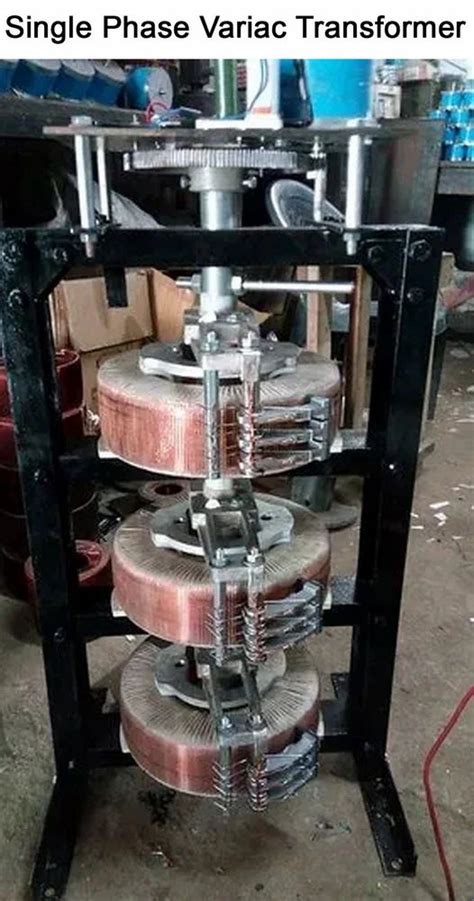 Single Phase Variac Transformer 100 Amp Three Phase Variac