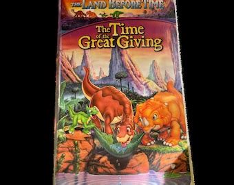 The Land Before Time Iii The Time Of Great Giving Vhs 1995