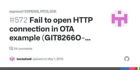 Fail To Open Connection In Ota Example Git8266o 127 · Issue 572