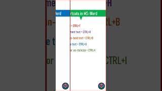 MS Word Keyboard Shortcuts Shortcut Keys In MS Word Doovi