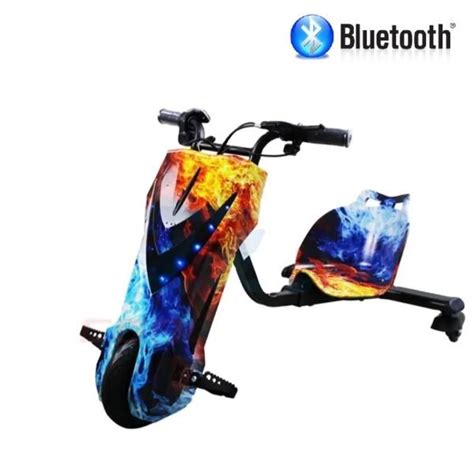 Drift Trike Scooter Fuego Triciclo Eléctrico 250 300W 36V