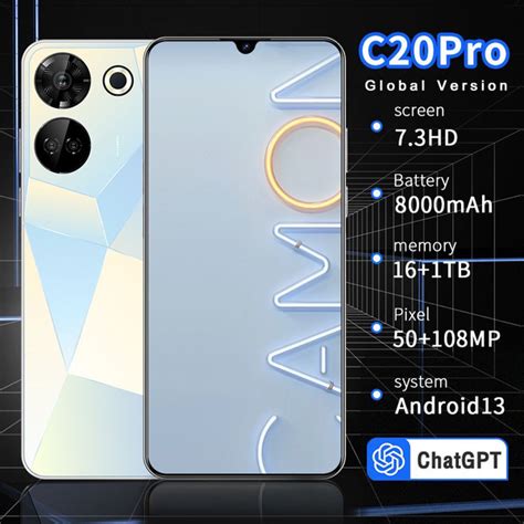 Смартфон C20 Pro - купить по выгодной цене в интернет-магазине OZON ...