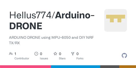Github Hellus774arduino Drone Arduino Drone Using Mpu 6050 And Diy