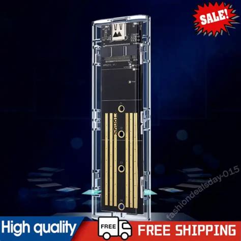 M Nvme Ngff M Ssd Enclosure Usb Type C Mobile M Ssd Box Usb For Pc Laptop Eur