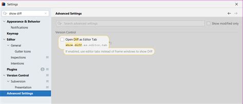 Recent Change To Show Diff From Git Panel IDEs Support IntelliJ Platform JetBrains