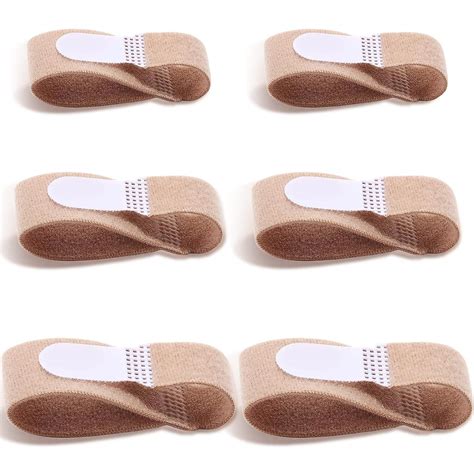 Broken Toe Splint 6 Pieces Broken Toe Splint Finger Wrap Loop Bandages