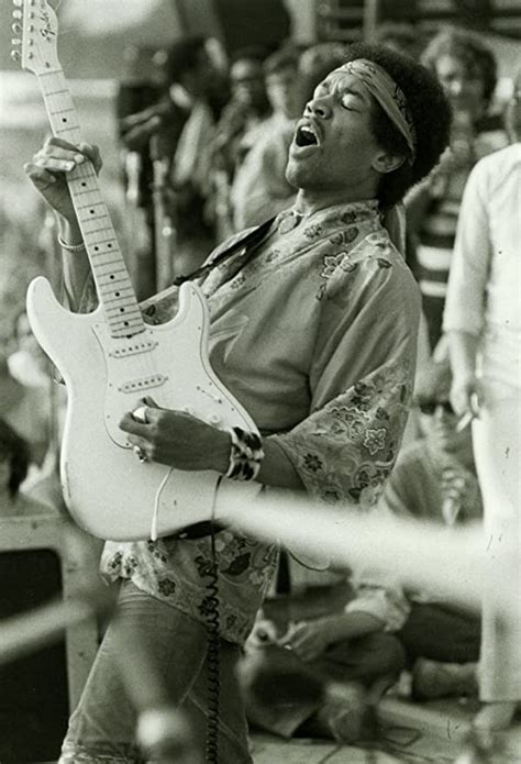 Jimi Hendrix Performing On Stage Photo Print 8 X 10