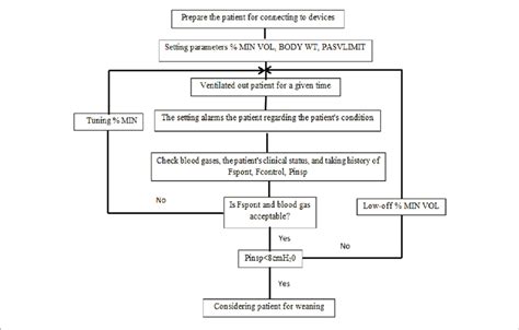 Standard Weaning Process Algorithm In Adaptive Support Ventilation