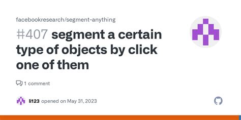 Segment A Certain Type Of Objects By Click One Of Them · Issue 407