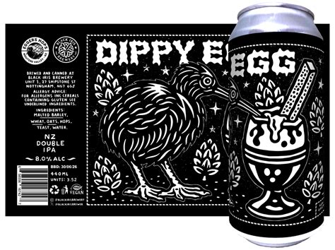 Dippy Egg Black Iris Bottle Shop And Tap Room