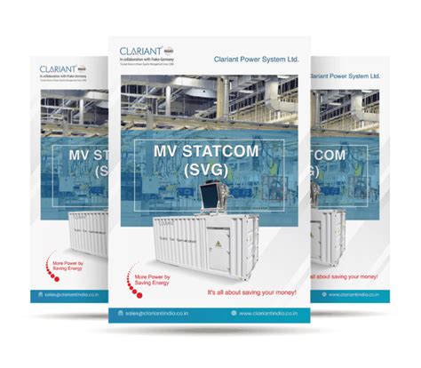 Mv Static Var Compensators Generators Statcomsvg Clariant Power
