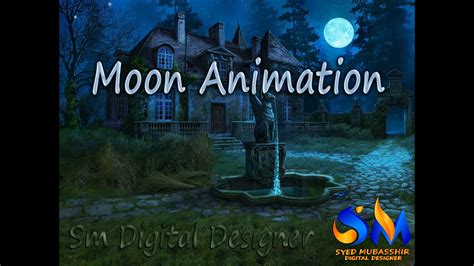 Moon Animation Hd Effects Youtube