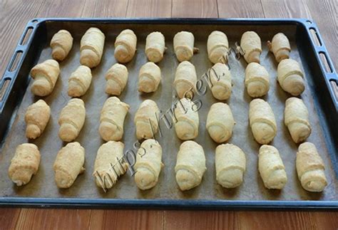 Печенье Трубочки с вареной сгущенкой