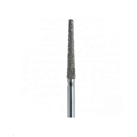 Fresa Fg Diamante Strauss Mod 848 016 Conica Punta Plana Grano Medio