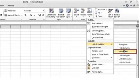 Ways To Hide A Sheet In Vba