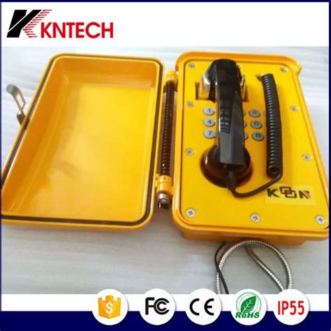Kntech Knsp 01 Outdoor Emergency Telephone Waterproof Ip67 Analog